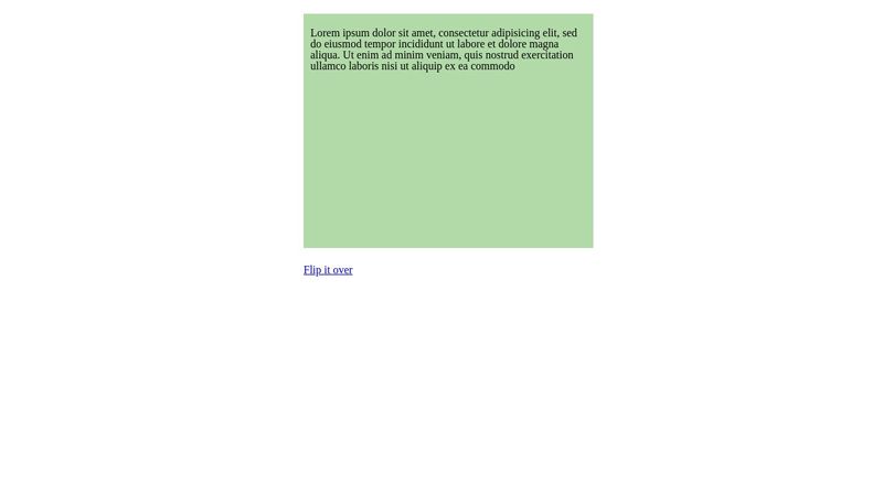 CSS Card Flip Animation with Compass