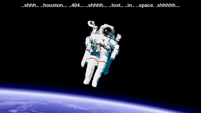 404 page with CSS animation