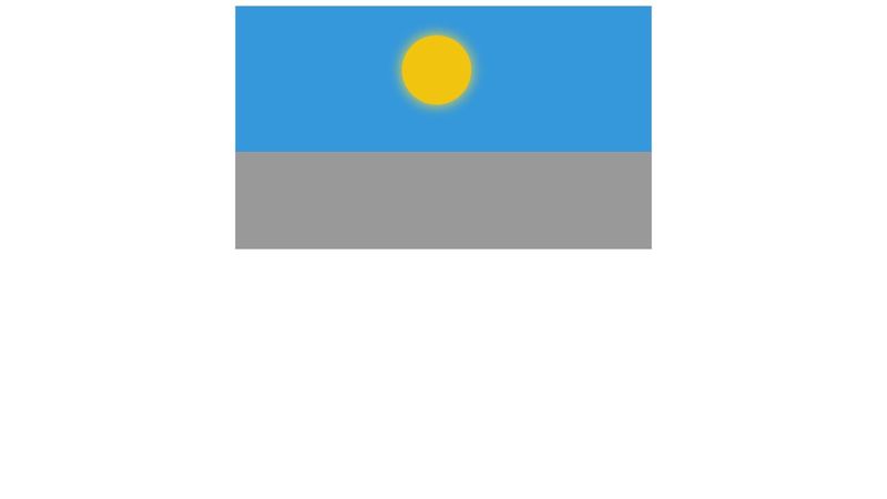 Sunset css animation