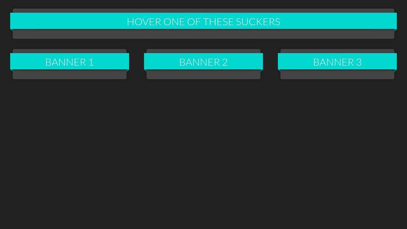 Responsive Animated CSS Banners