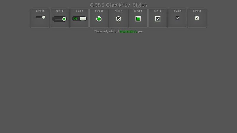 A fork of "CSS3 Checkbox Styles