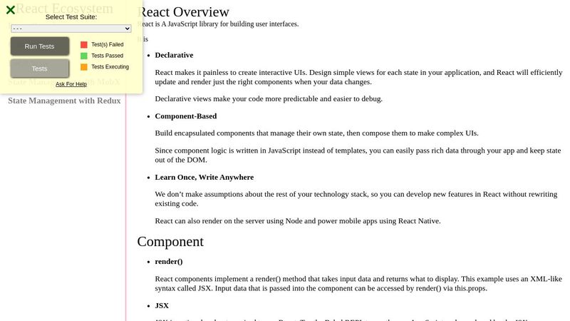 Technical Documentation Project - Free Code Camp
