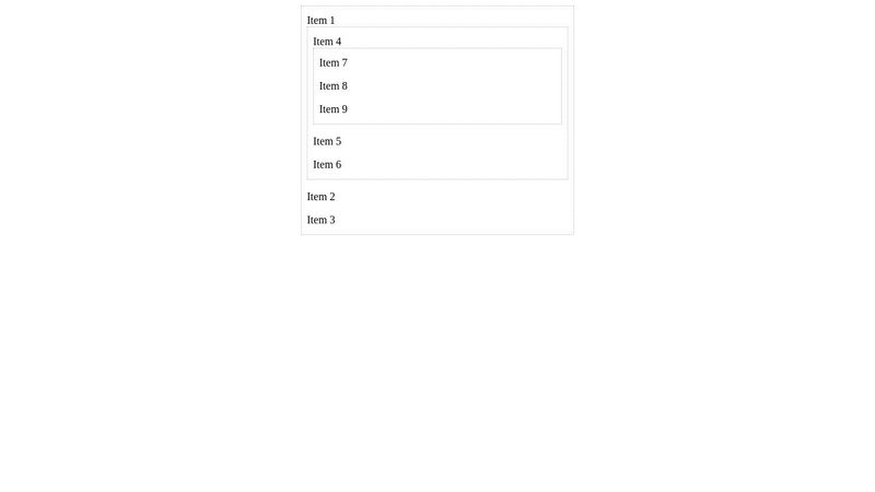 nested drag and drop used dragula.js