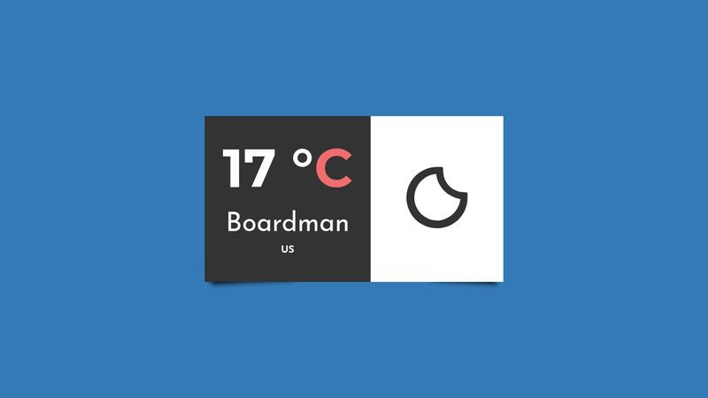 weather app made with Angular