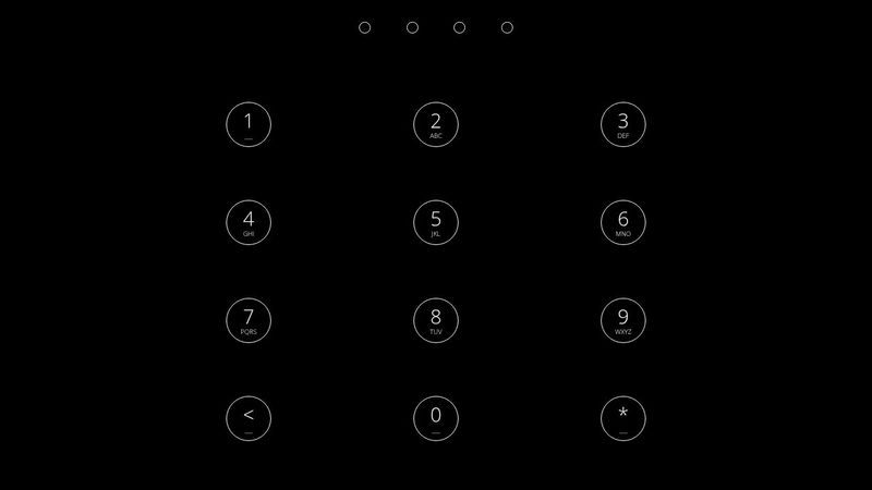 Responsive Numeric Keypad