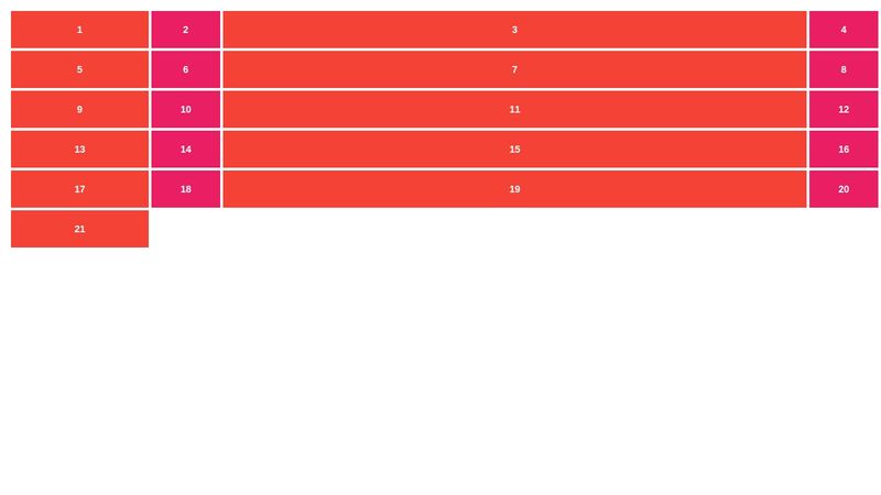 Simple CSS Grid Example