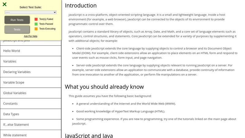 FCC - Thecnical docs page
