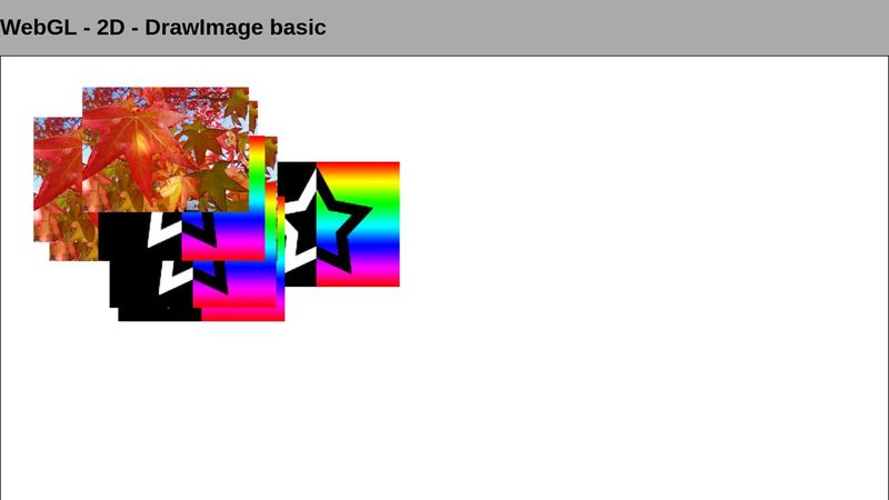 WebGL - 2D - DrawImage basic