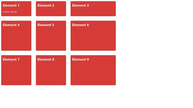 CSS Grid Layout Basics: columns, rows, gaps