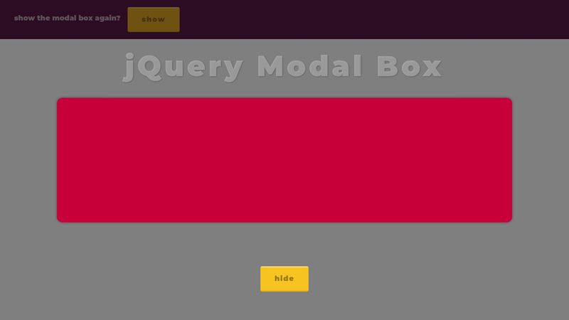 modal-box-jquery