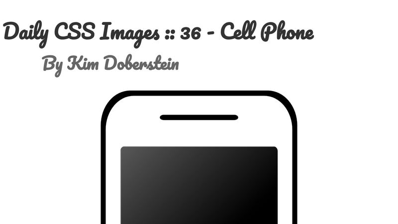 Daily CSS Image 36 - Cell Phone