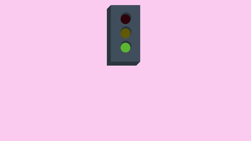 CSS Animated Street Light