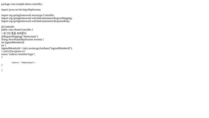 180128 1 Src Main Java Ntroller Homecontroller Java