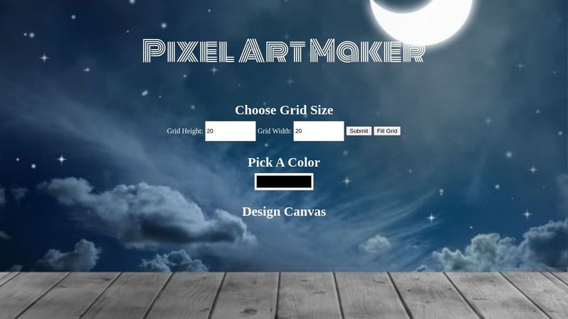 Udacity GwG: Pixel Art Maker