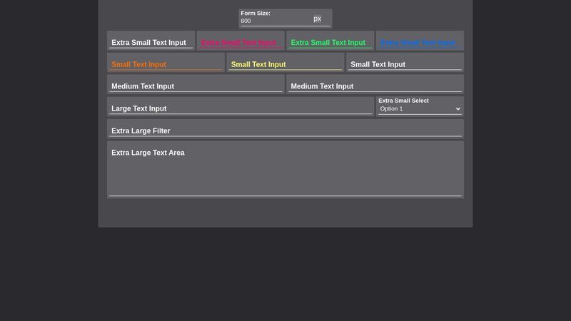 CSS Animated textboxes, Minimal JS