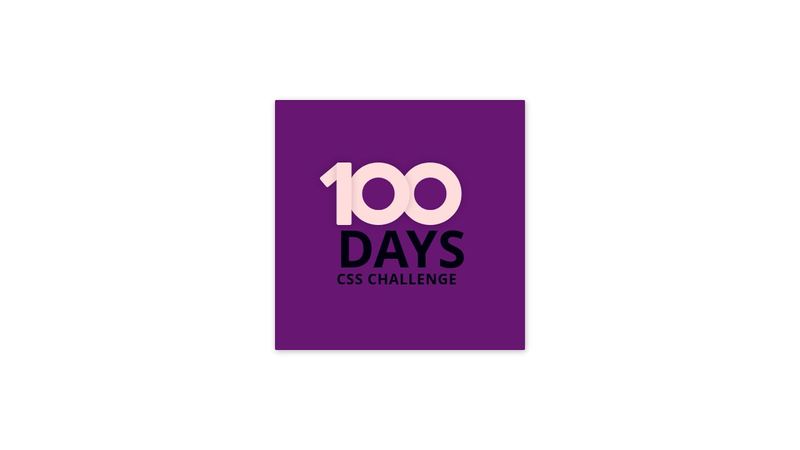 100 Days CSS #1
