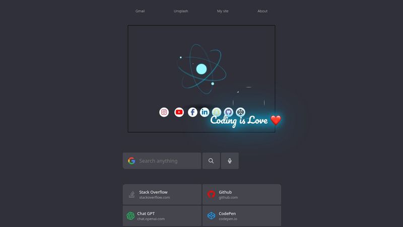 Chrome Home Redesigned for Programmers ️