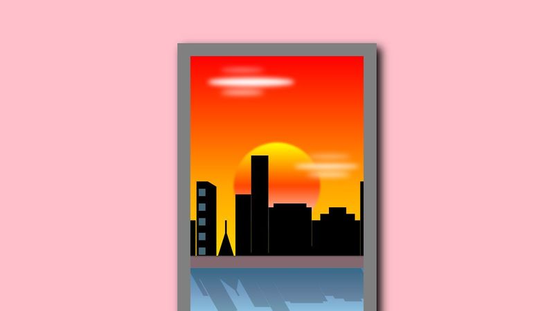 Sunset HTML CSS