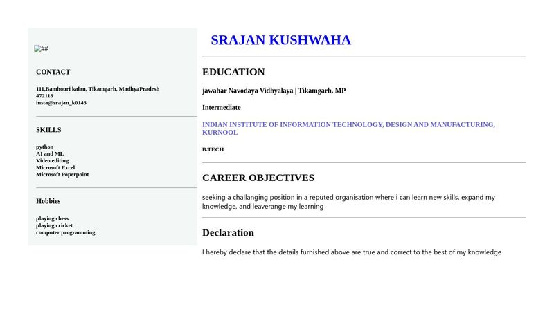 CodePen - A Pen by Srajan Kushwaha CodePen - A Pen by Srajan Kushwaha