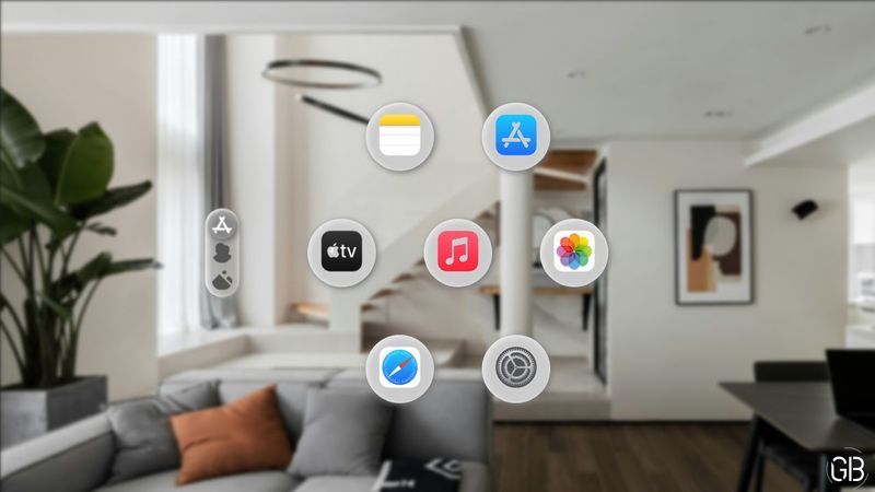 Apple Vision PRO - App UI
