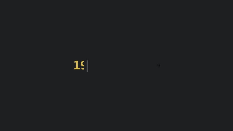 CSS Typing animation