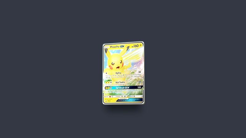 Pokemon Card Holo Effect
