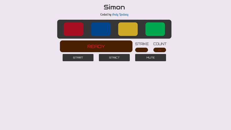 Build a Simon Game FreeCodeCamp