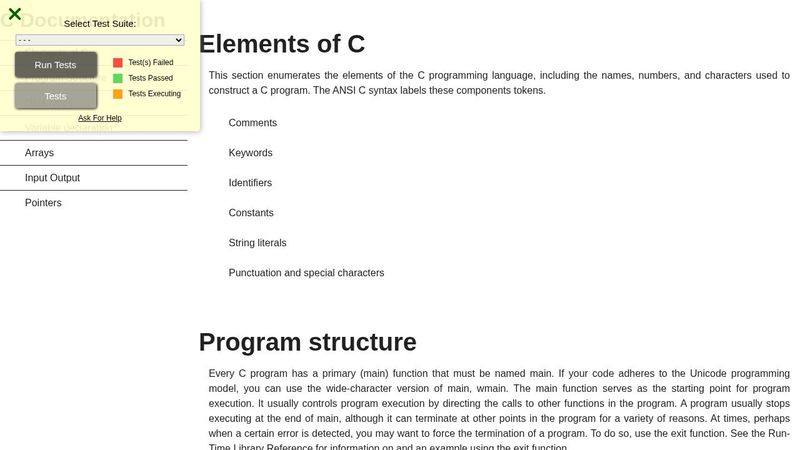 FCC Technical Documentation Page