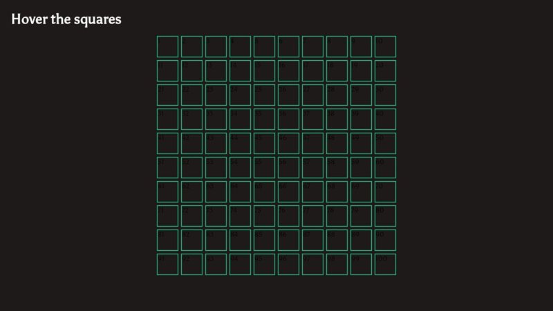 Codepen 100 list items chalenge