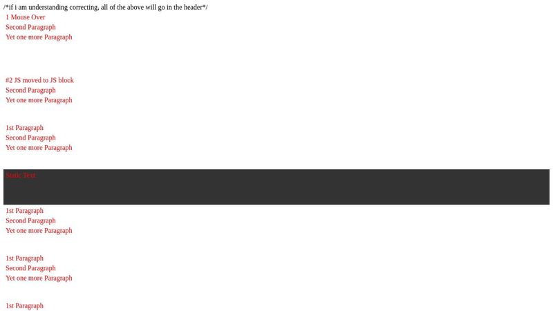 Scroll to Fixed Nav Bar