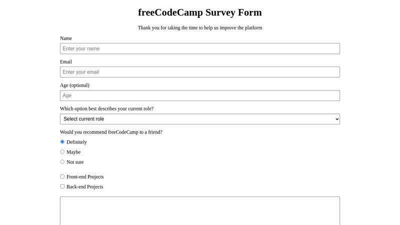 FreeCodeCamp Responsive Web Design - Project 2