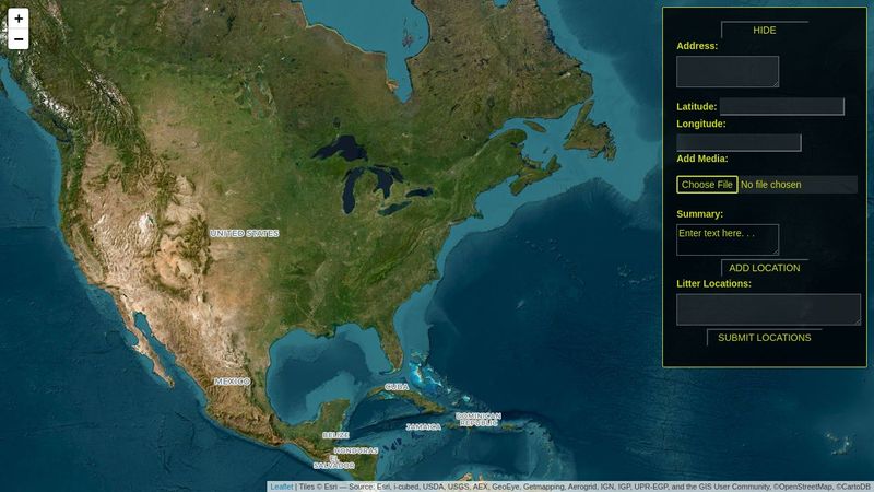 Leaflet + ESRI Reverse Geocoder