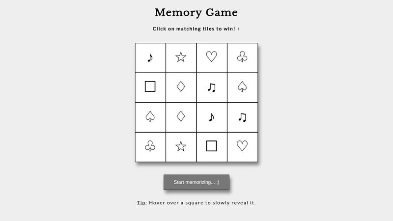 Memory Game