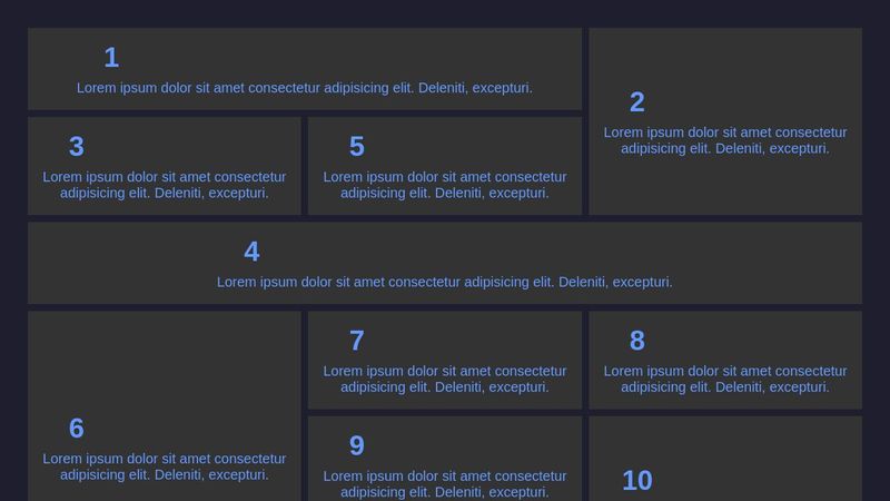 Masonry Layout CSS Grid