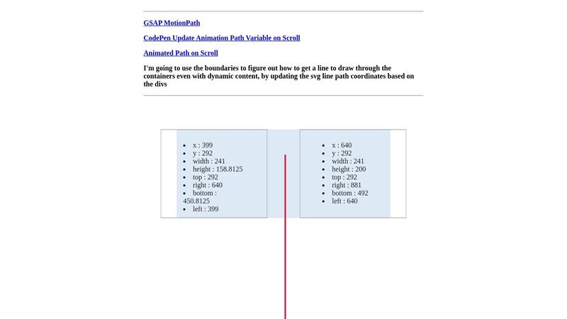 getBoundingClientRect() - update on scroll