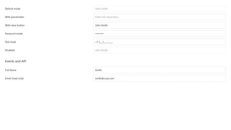 Overview - DevExtreme Text Box