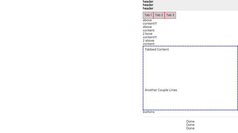 Scrolling Modal Example