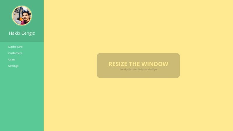 Fully responsive CSS3 menu