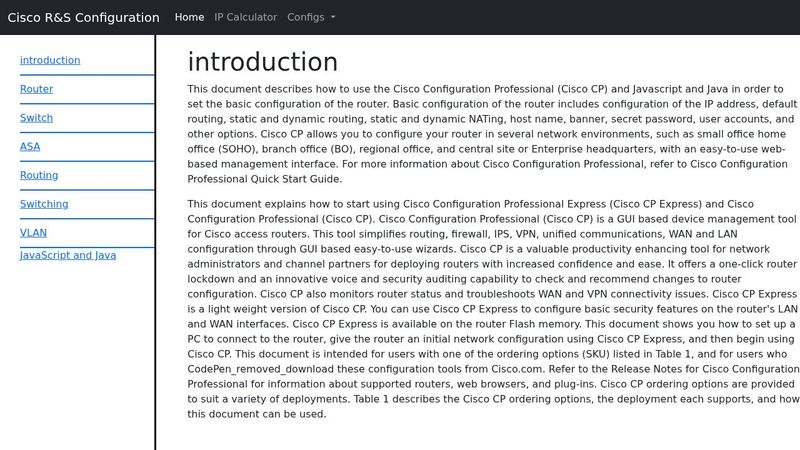FCC Documentation Page