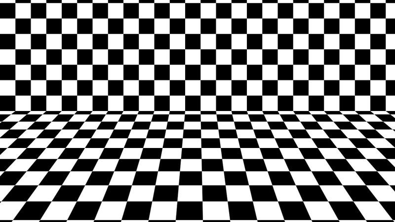 Pure CSS 3D Checkered Floor