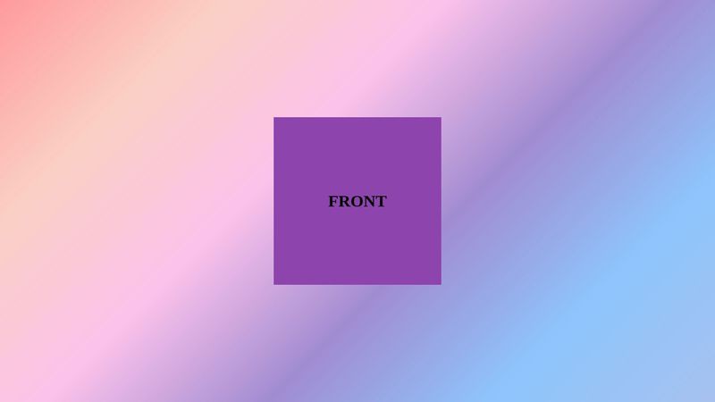 🟪 How to Create a 3D Rotating Cube with HTML, CSS, and JavaScript 🟩