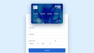 Credit Card Form - VueJs