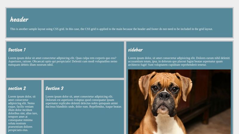 1316-CSS Grid Layout - Responsive Design Exercise
