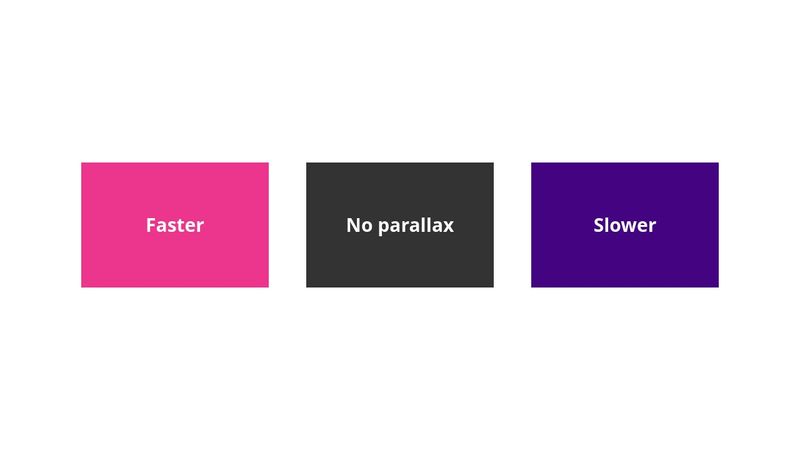 Simple parallax example using Rellax.js