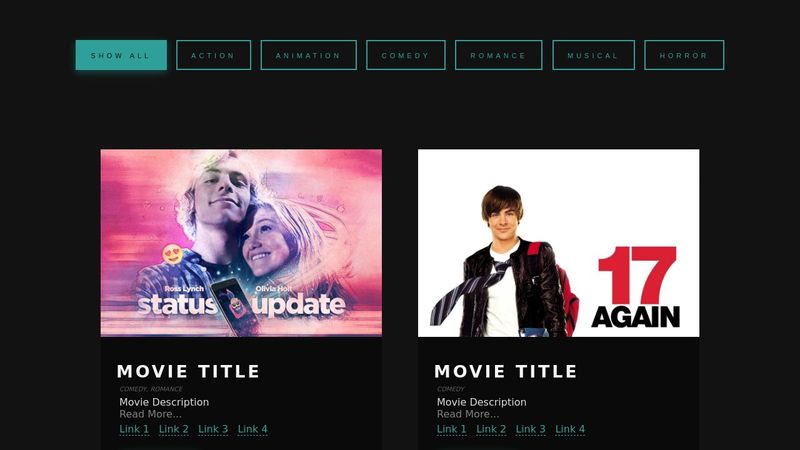 Simple Category Filter