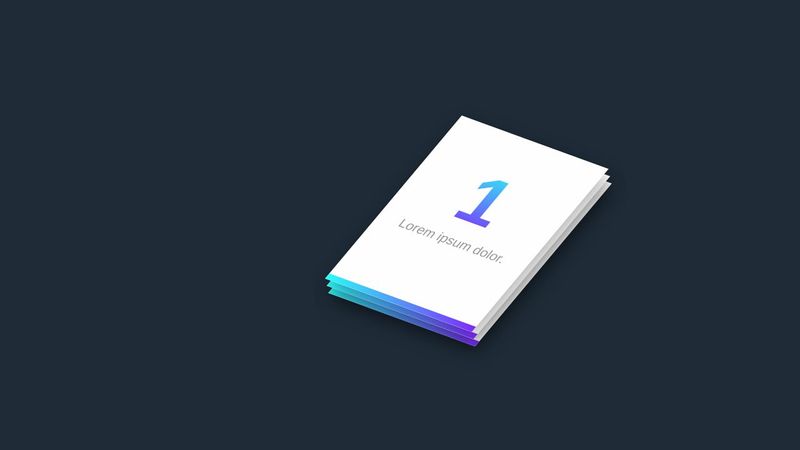 Isometric Cards - Pure CSS