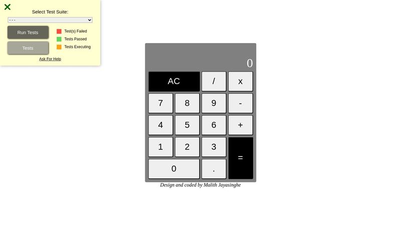 JavaScript Calculator