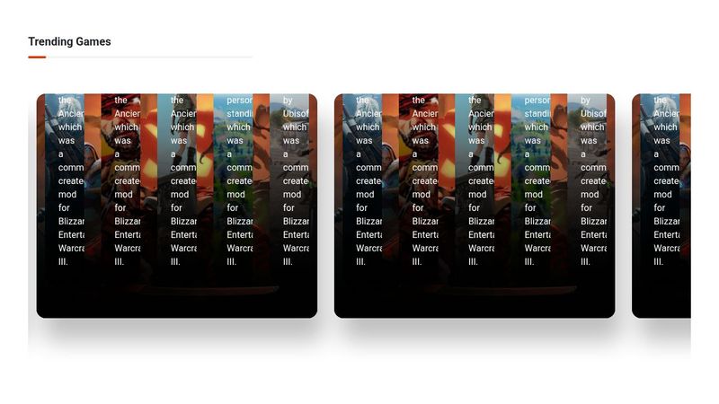 Expandable Animated Card Slider