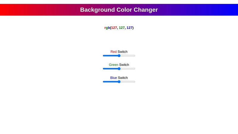 Background Color Changer