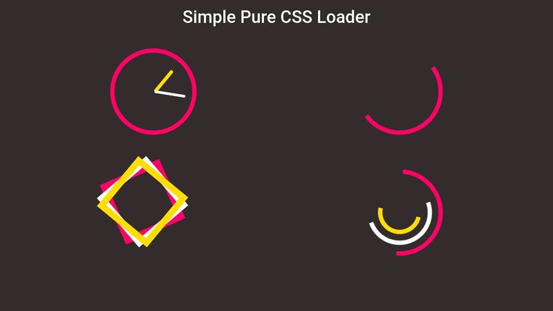 Simple CSS Loader Animation